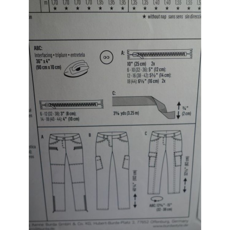 Burda Sewing Pattern 7214